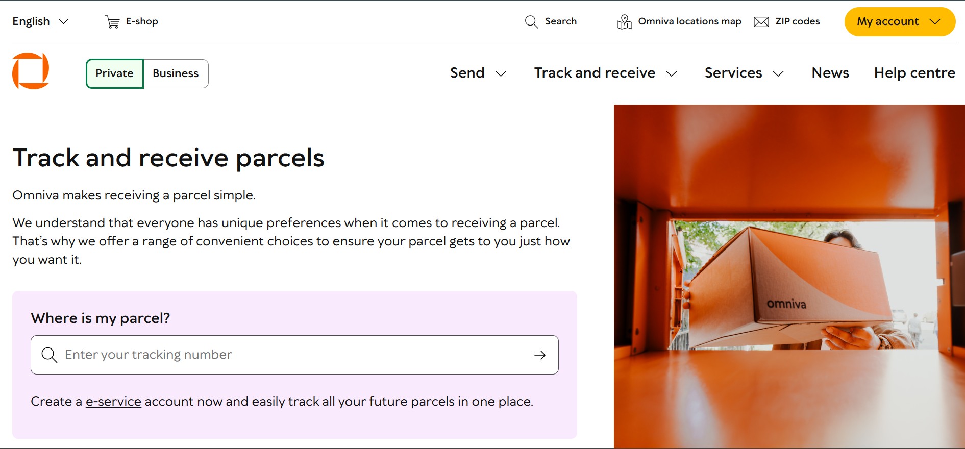 Omniva Tracking | Estonia Post Track and Trace - PostTracking